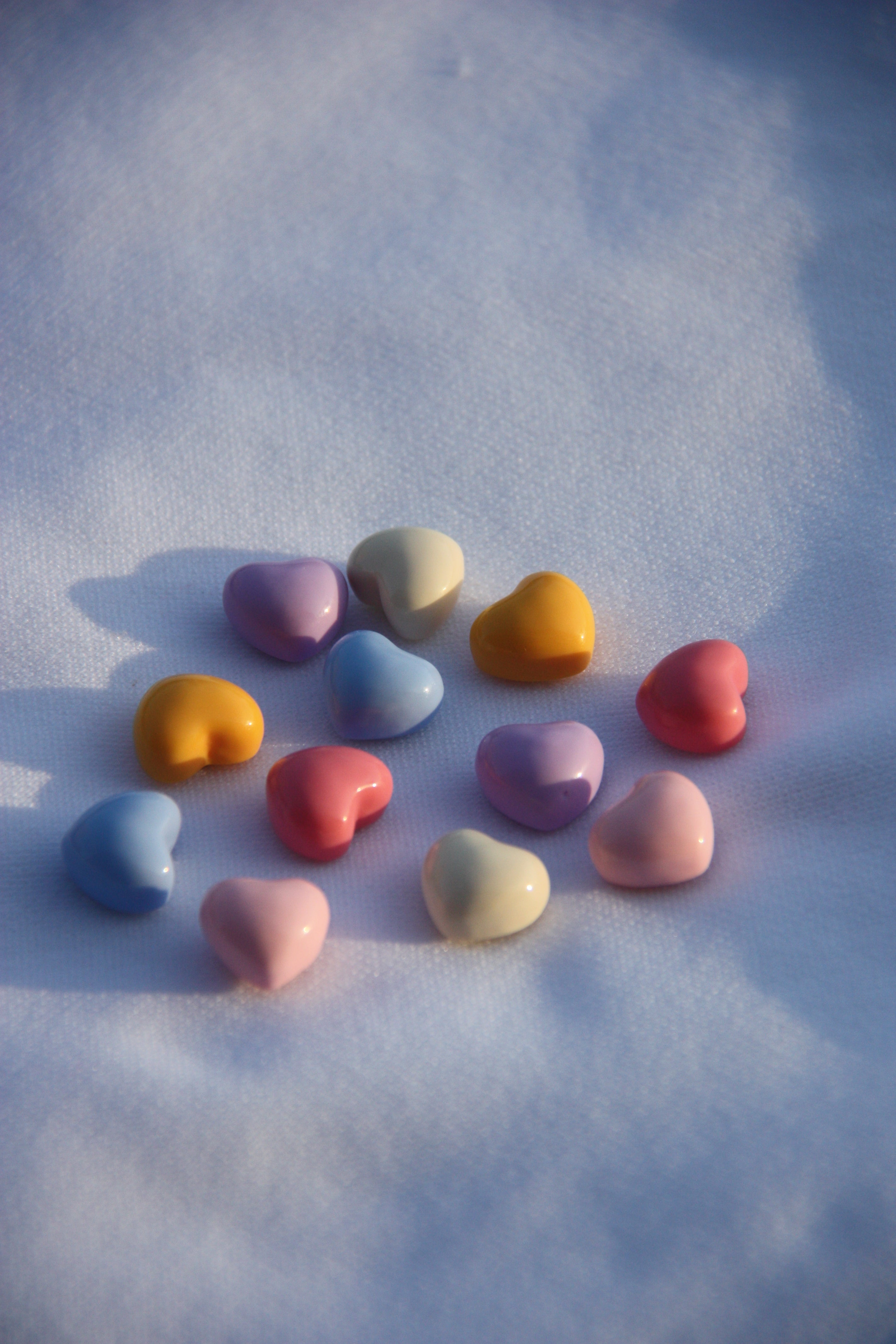 Mini heart magnets – Texture the Brand
