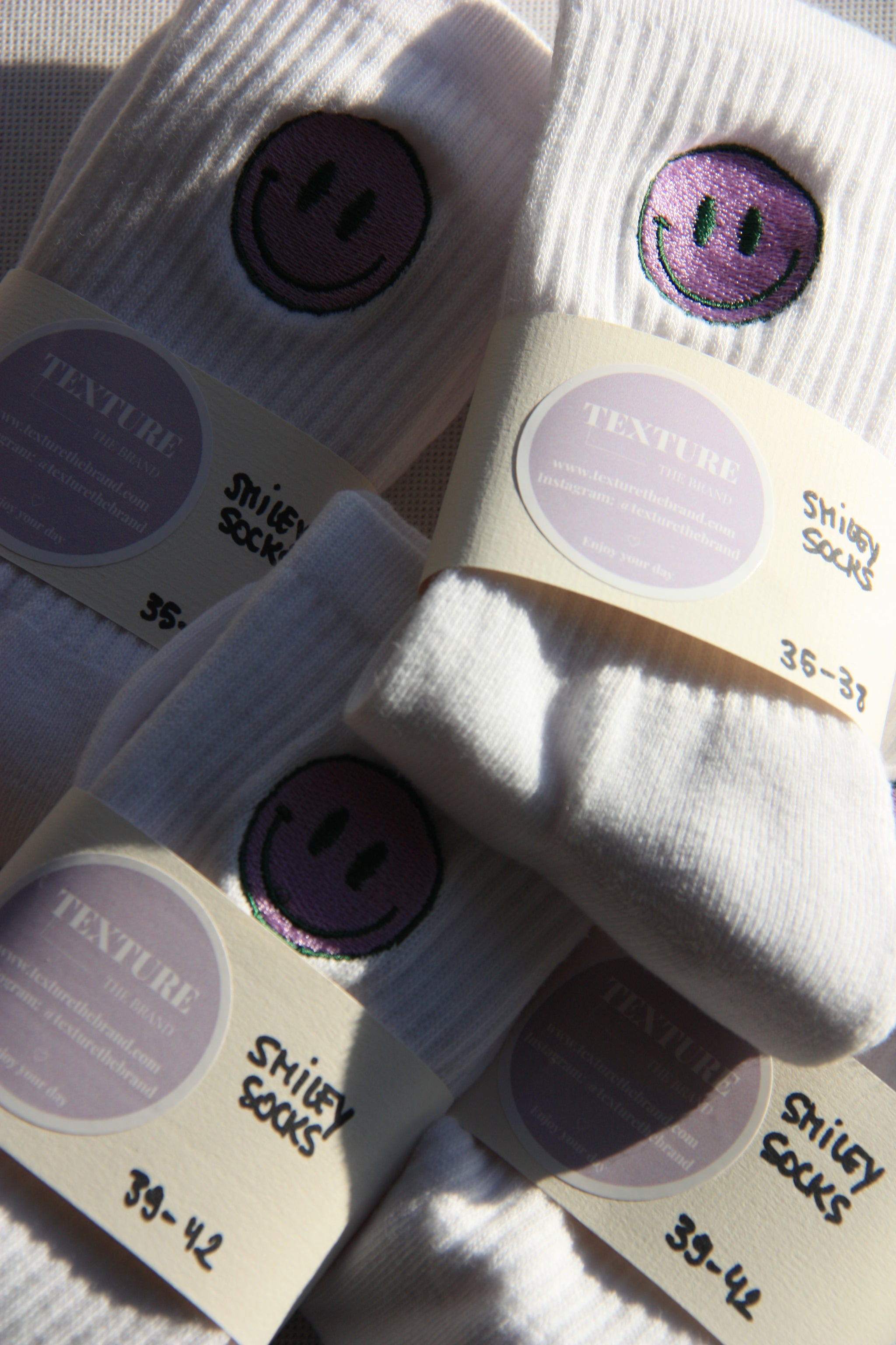 Smiley socks – Texture the Brand